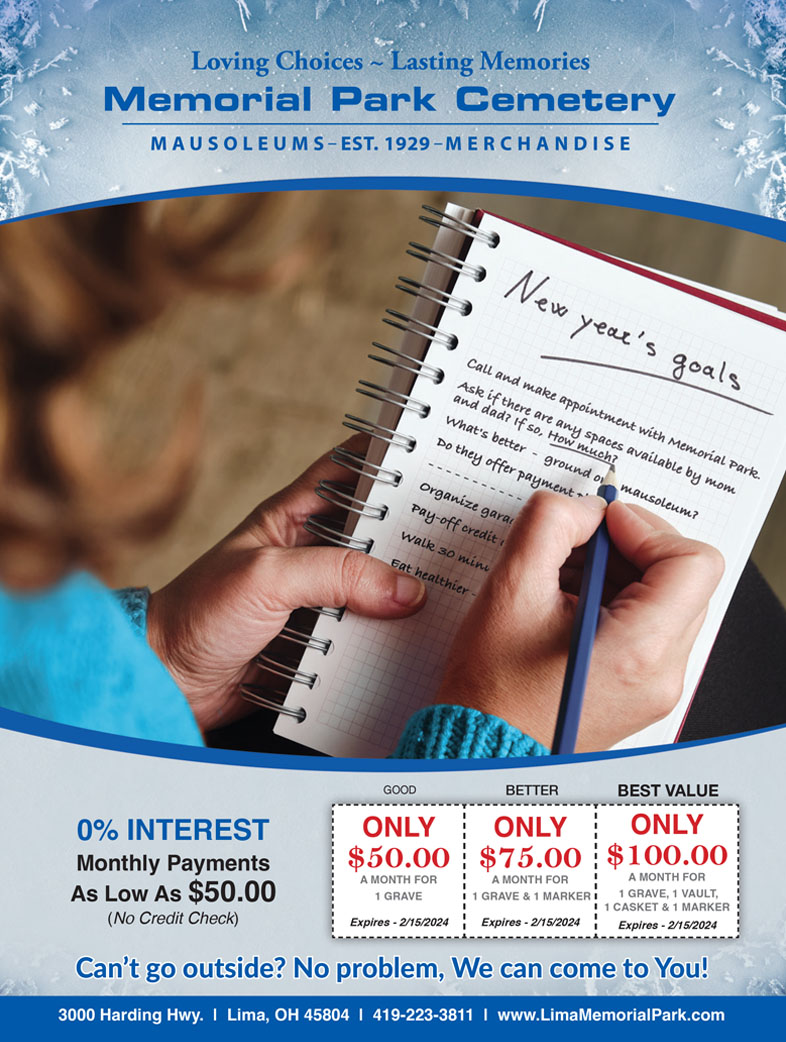 Current Specials - Memorial Park Cemetery